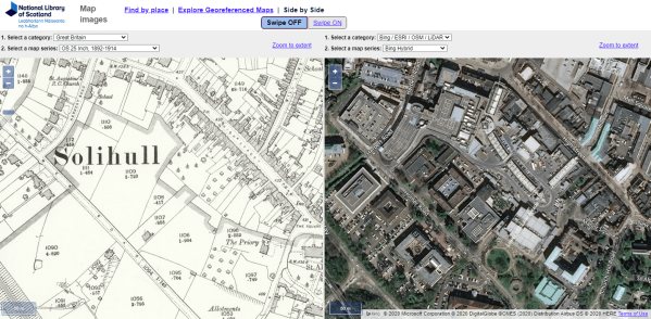 Old Ordnance Survey maps – Solihull Life